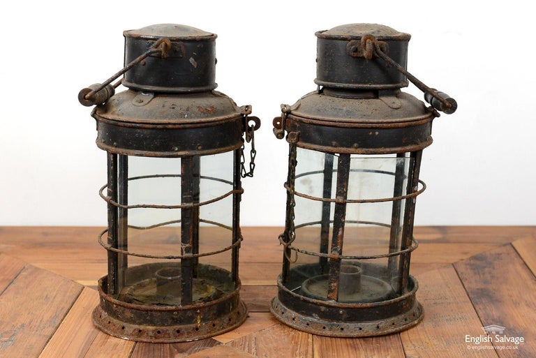 Antique Rustic Handheld Lanterns, 20th Century For Sale at 1stDibs ...