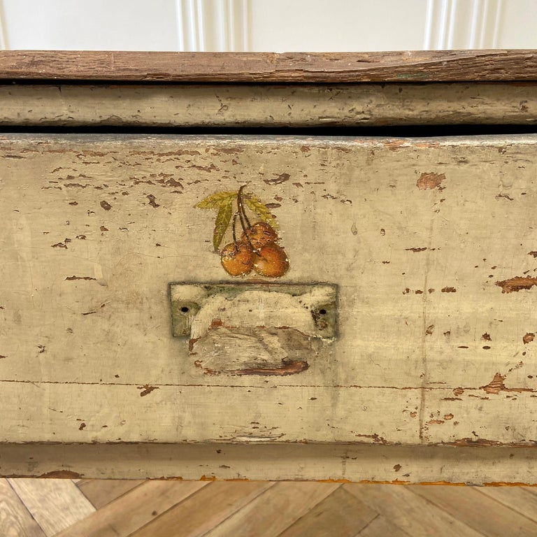 Antique Rustic Primitive Style Low Table or Coffee Table For Sale at ...