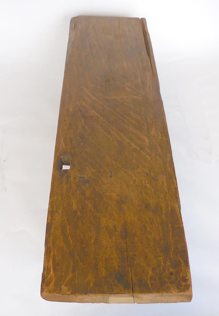 Antique Rustic Wooden Bench or Coffee Table at 1stDibs