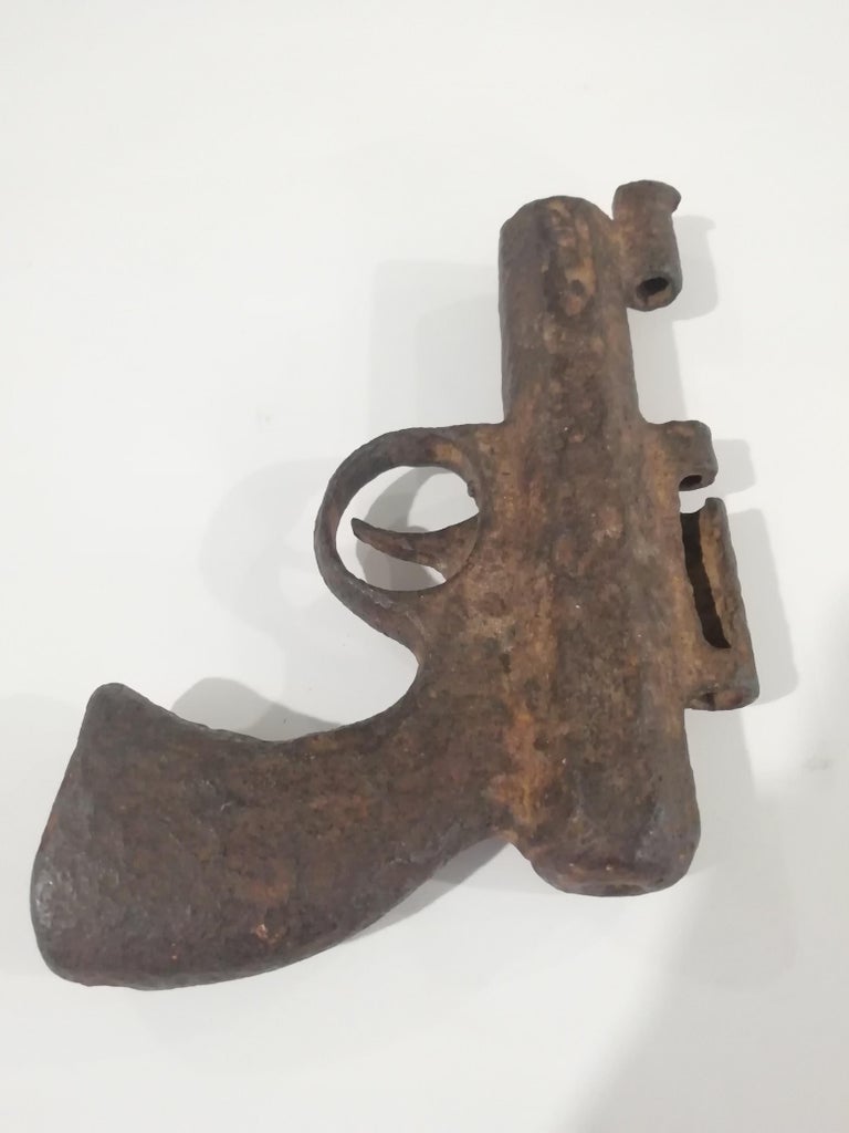 Antique Rusty Flare Gun Paperweight at 1stDibs | antique flare gun ...
