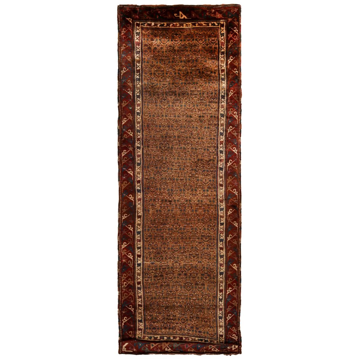 Antique Isfahan Burgundy and Golden-Beige Wool Persian Rug at 1stDibs ...