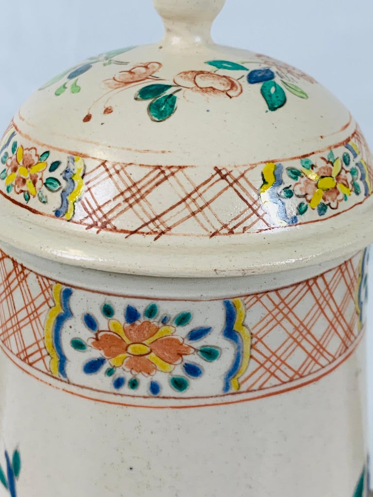 Antique Salt-Glazed Teapot Made in Mid-18th Century, England at 1stDibs
