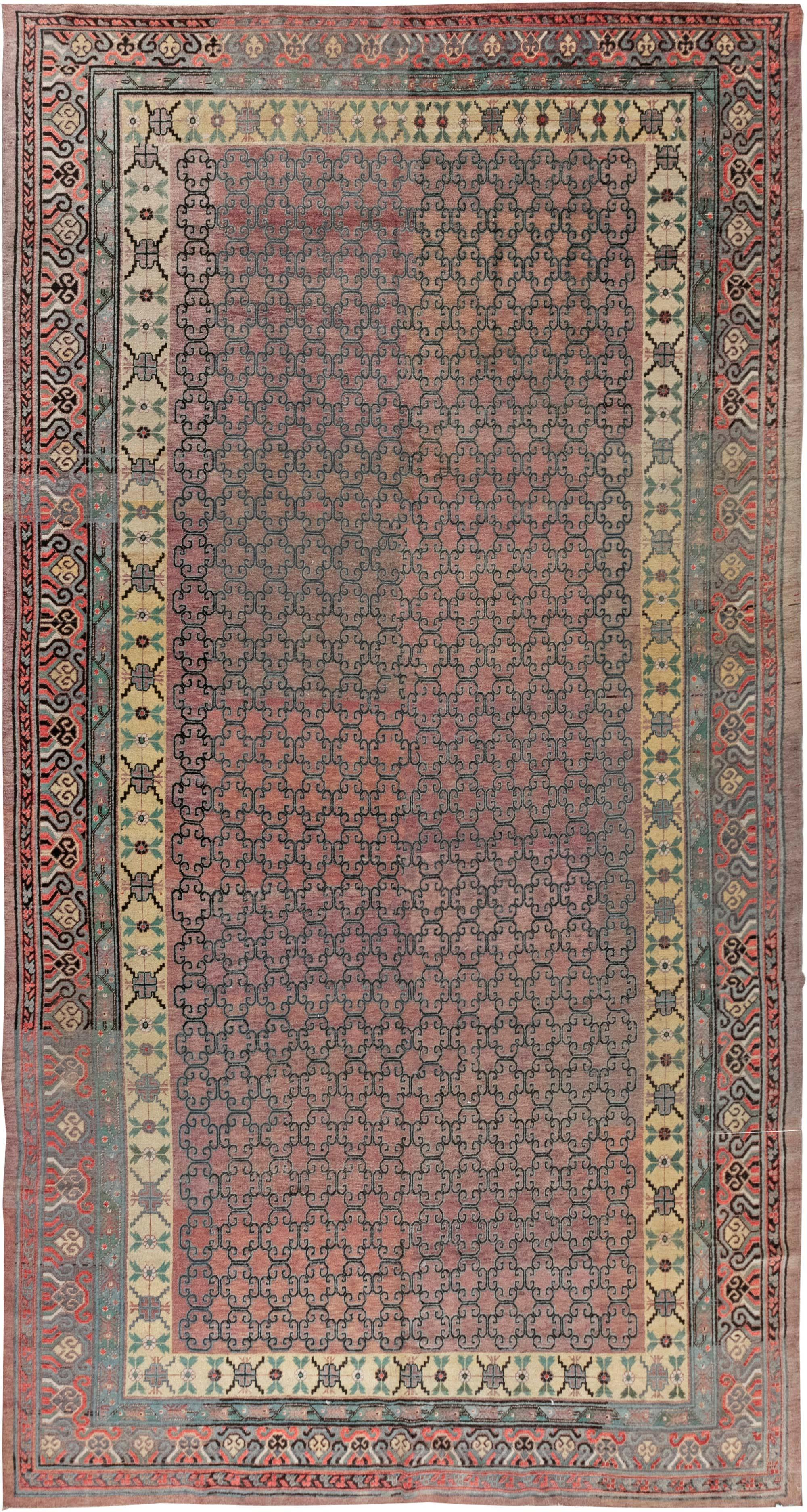 Antique Samarkand Rug at 1stDibs