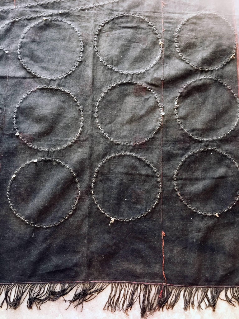 Antique Sangtam Naga Tribe Supong Warrior Shawl with Cowrie Shells ...