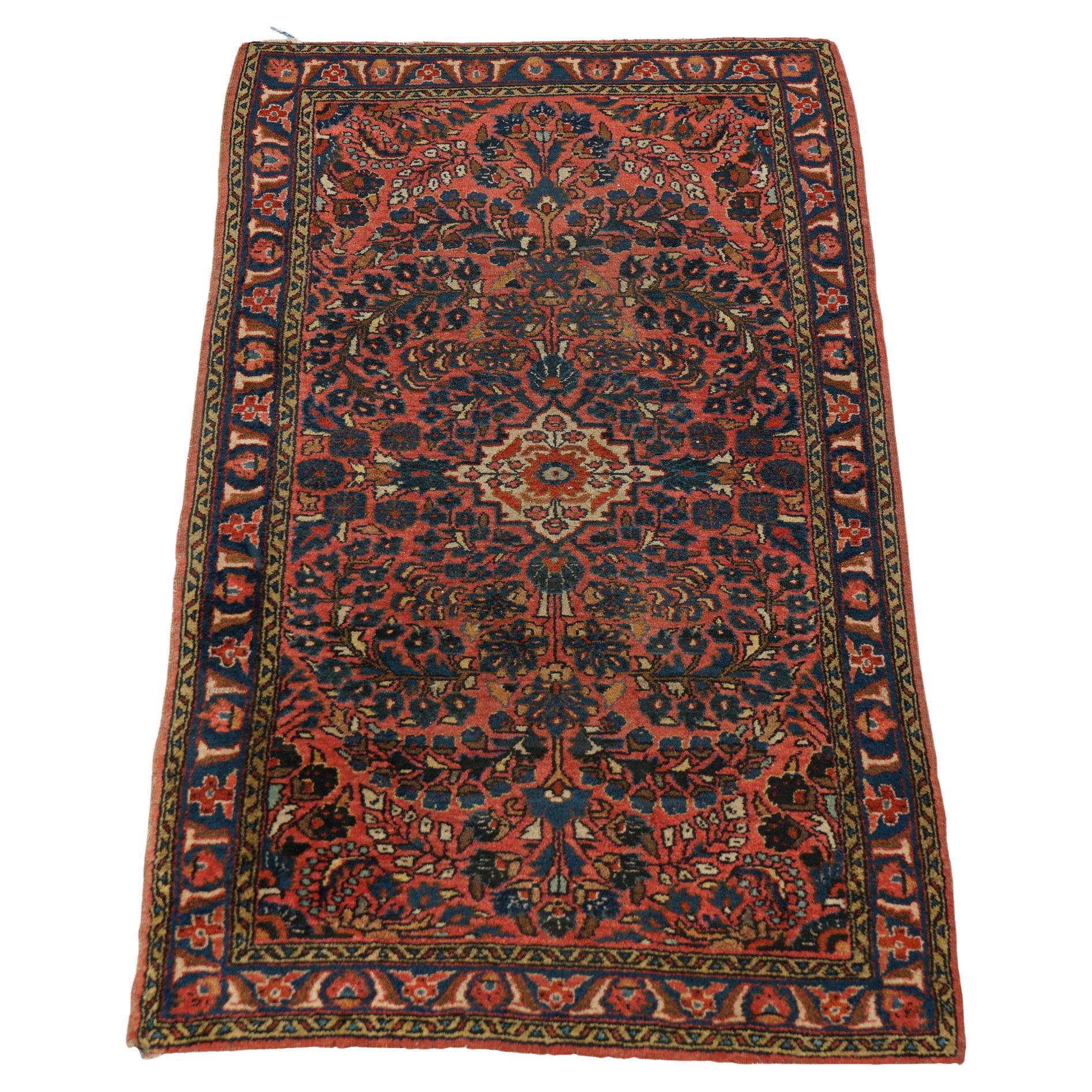 Chinese Nichols Round Oriental Wool Rug, Circa 1940 at 1stDibs