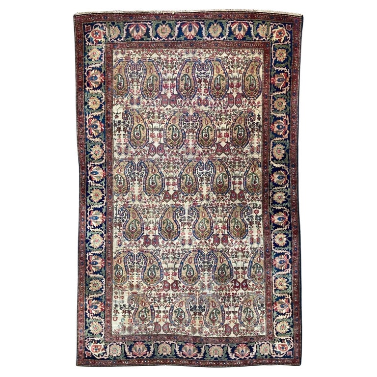 Antique Sarouk Rug For Sale at 1stDibs