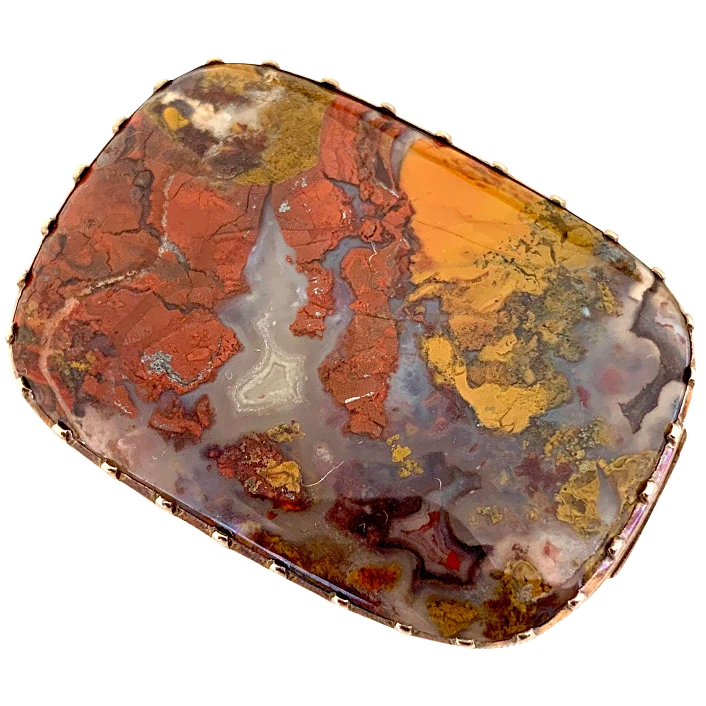 Antique Agate Brooches - 181 For Sale at 1stDibs | scottish agate ...