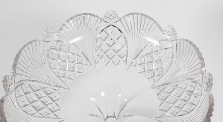 Antique Scottish Silver Plate Cut Glass Comport Stag Centrepiece, 19th ...