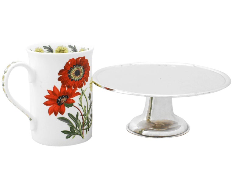 Antique Scottish Sterling Silver Tazza / Centerpiece For Sale at 1stDibs