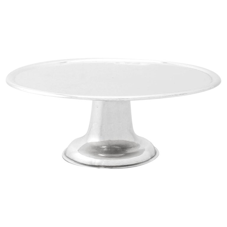 Antique Scottish Sterling Silver Tazza / Centerpiece For Sale at 1stDibs