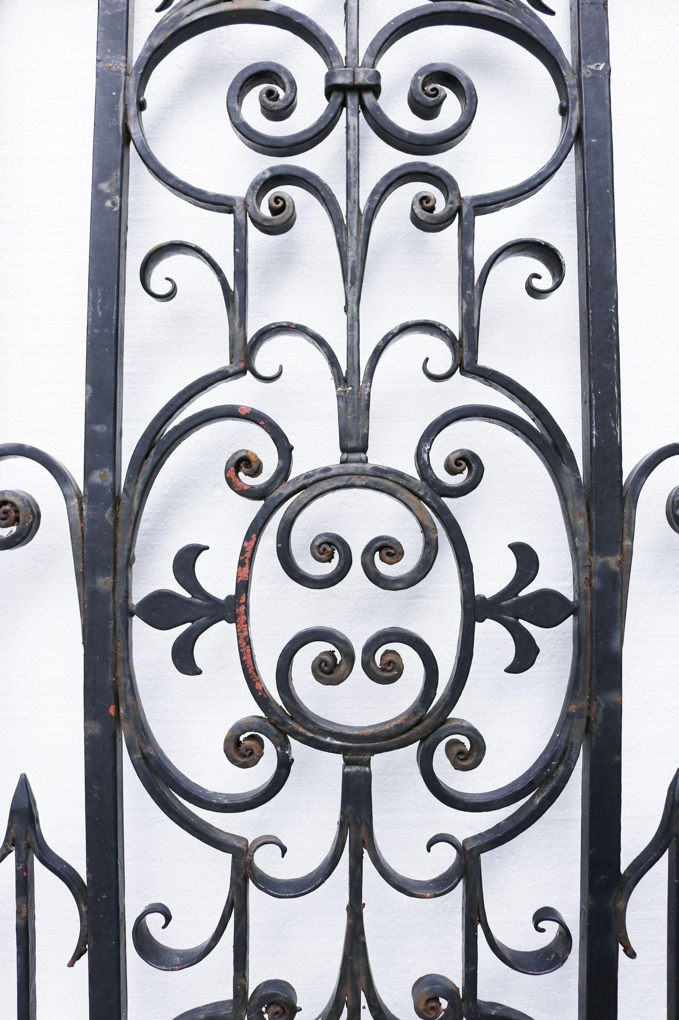 Antique Scrollwork Garden Gate at 1stDibs