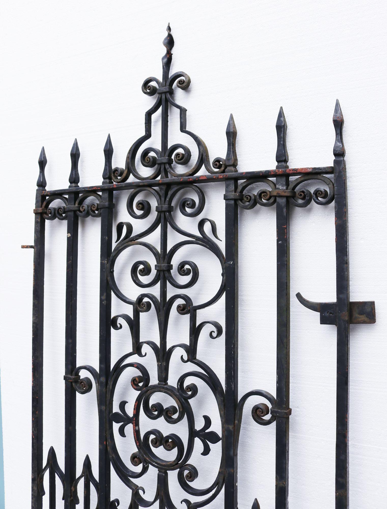 Antique Scrollwork Garden Gate at 1stDibs
