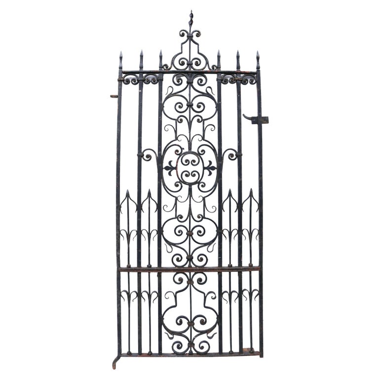 Antique Scrollwork Garden Gate at 1stDibs