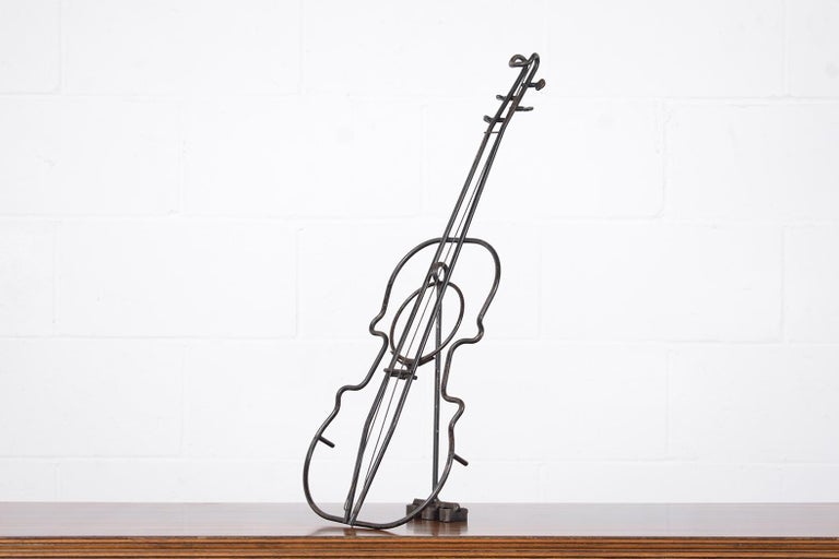 Antique Sculpture Violin For Sale at 1stDibs