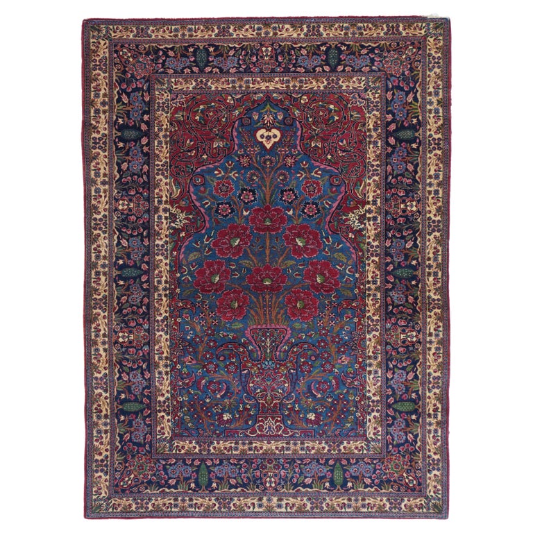 Antique Semnan Rug For Sale at 1stDibs