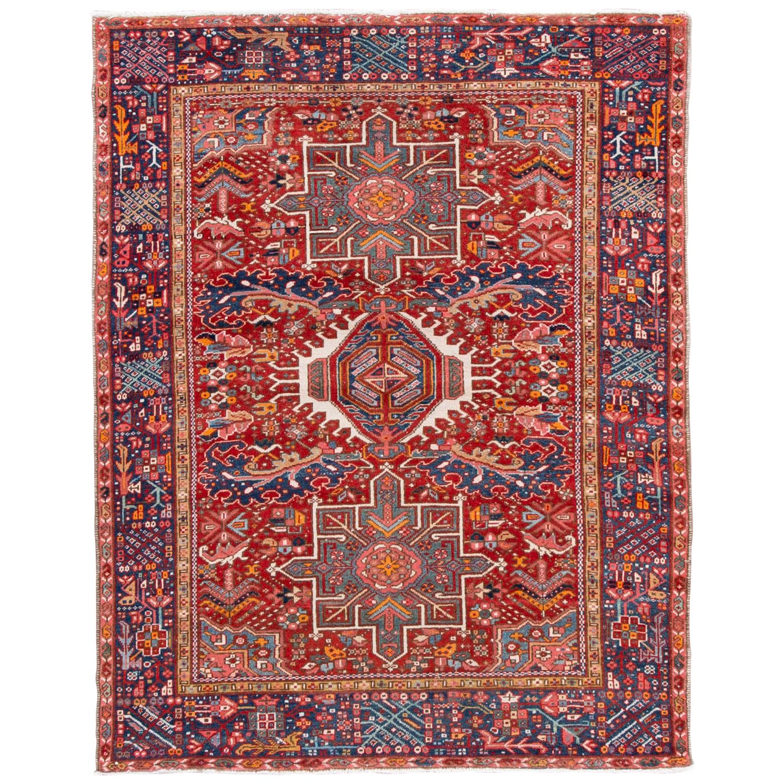 Antique Persian Serapi Rug 6'.9 x 10'.5 at 1stDibs