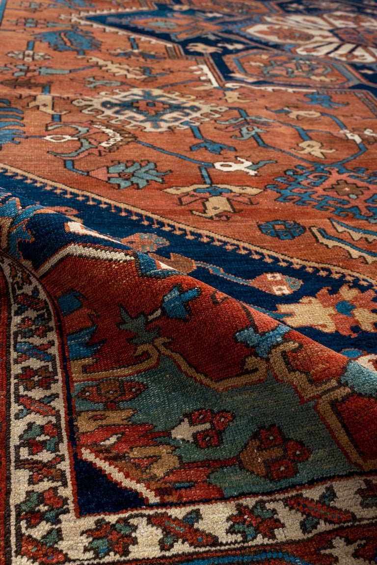 Antique Serapi Rug, circa Early 1900s For Sale at 1stDibs