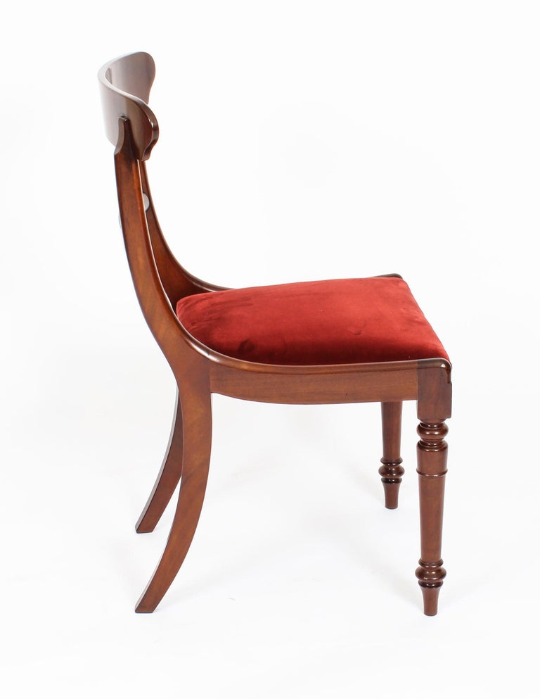 Antique Set 12 '10+2' Victorian Mahogany Bar Back Dining Chairs, 19th ...