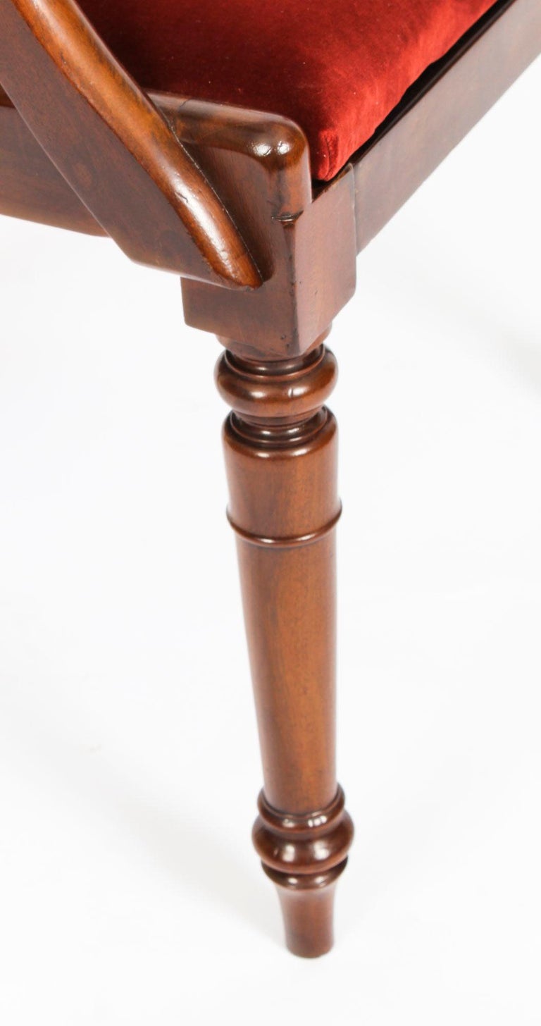 Antique Set 12 '10+2' Victorian Mahogany Bar Back Dining Chairs, 19th ...