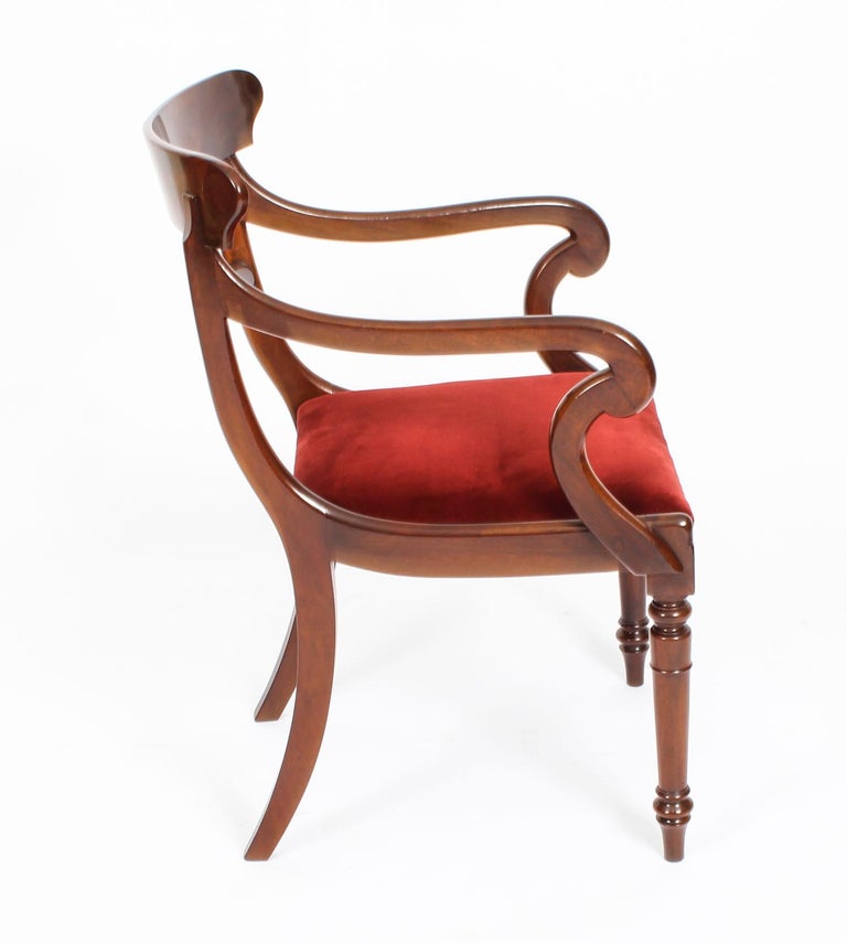 Antique Set 12 '10+2' Victorian Mahogany Bar Back Dining Chairs, 19th ...