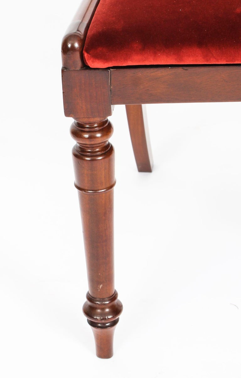 Antique Set 12 '10+2' Victorian Mahogany Bar Back Dining Chairs, 19th ...