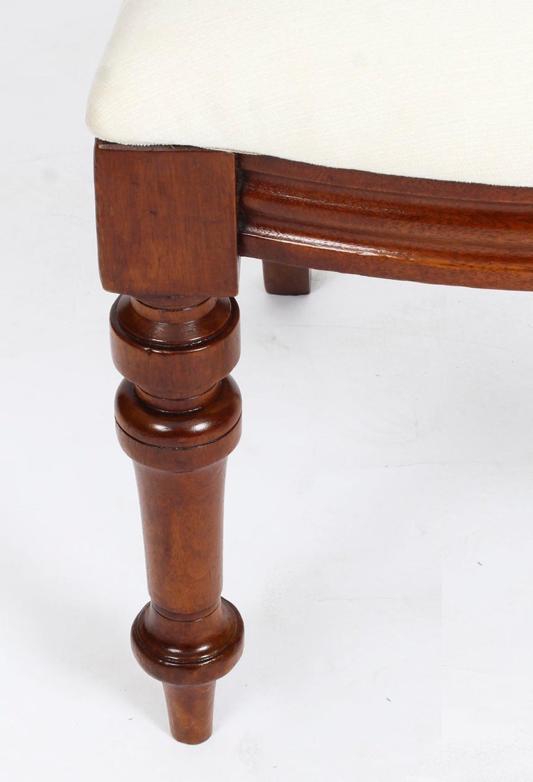 Antique Set of 12 Victorian Mahogany Spoon Back Dining Chairs 19th ...