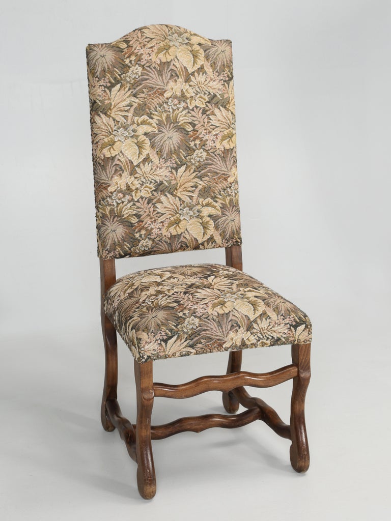 Antique Set (14) French Os De Mouton Style Dining Chairs Hand-Carved ...