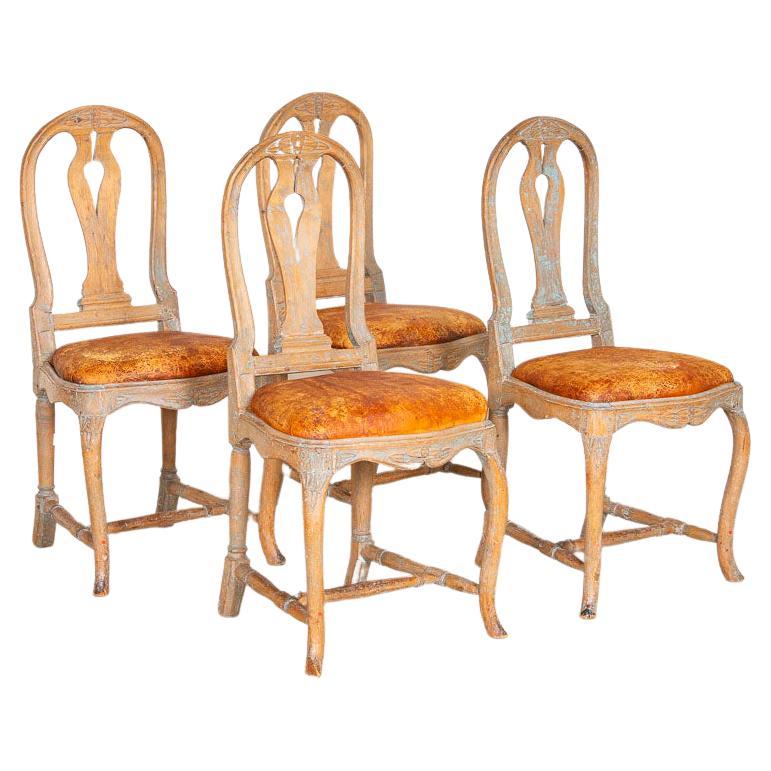 Set of 6 Vintage Red Leather Barrel Back Side Chairs, Danish, 1950s at ...