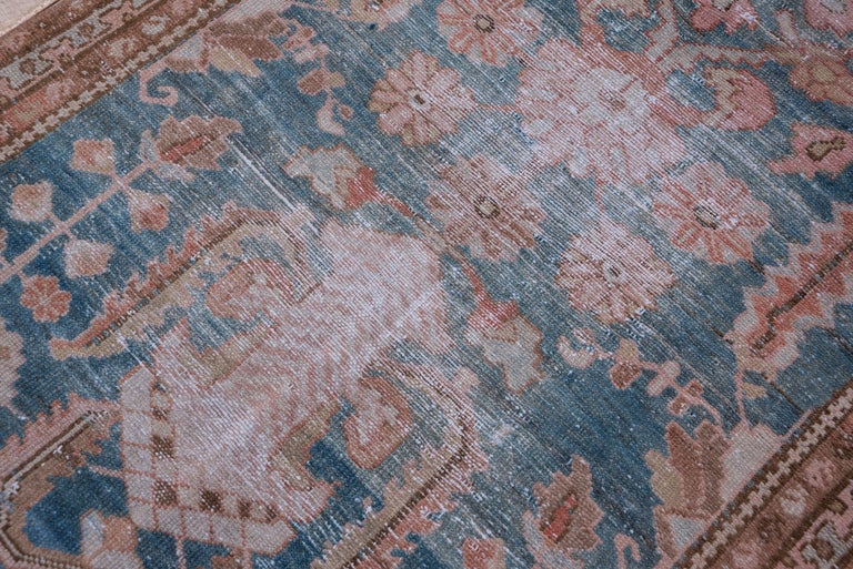 Antique Shabby Chic Malayer Runner For Sale at 1stDibs