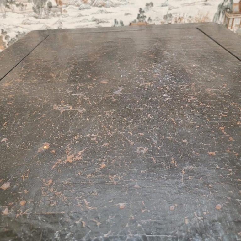 Antique Shanxi Province Linen Wrapped Lacquered Elm Coffee Table For ...