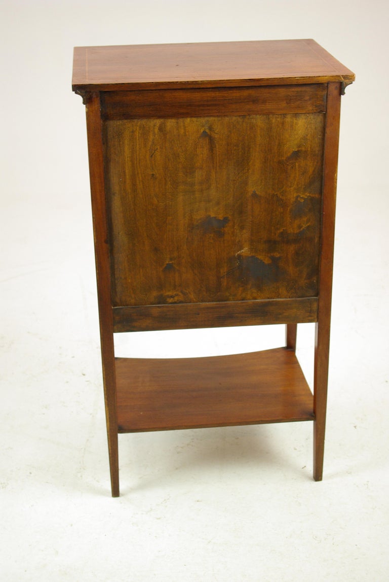 Antique Sheet Music Cabinet, Walnut Cabinet, File Storage, Scotland ...