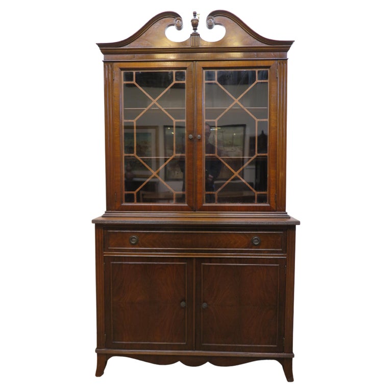 Antique Sheraton Style Cabinet For Sale at 1stDibs