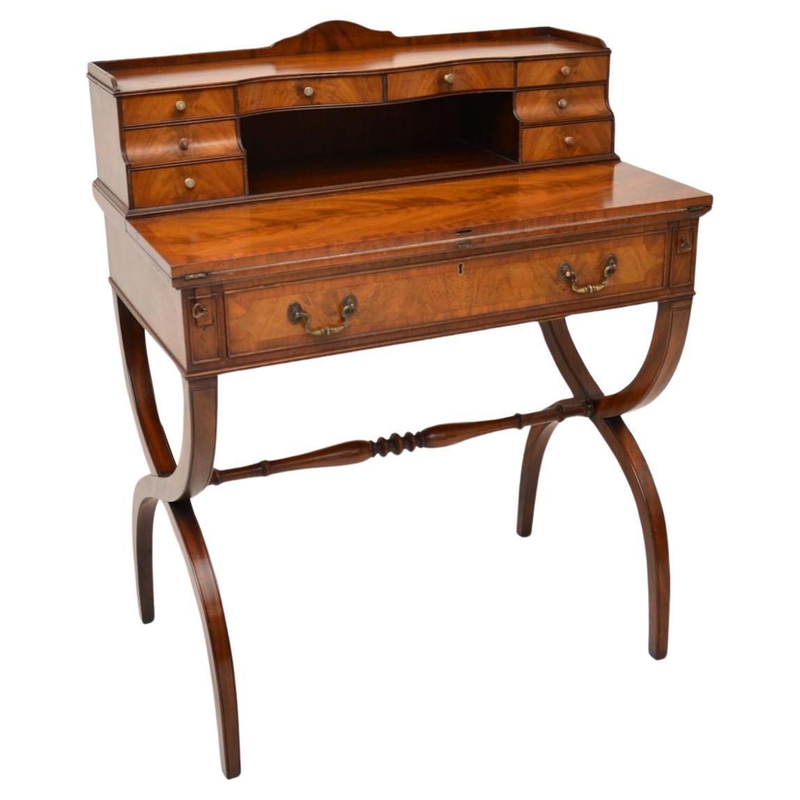 Antique Sheraton Style Escritoire Desk For Sale at 1stDibs