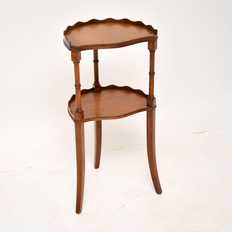 Antique Sheraton Style Side Table at 1stDibs