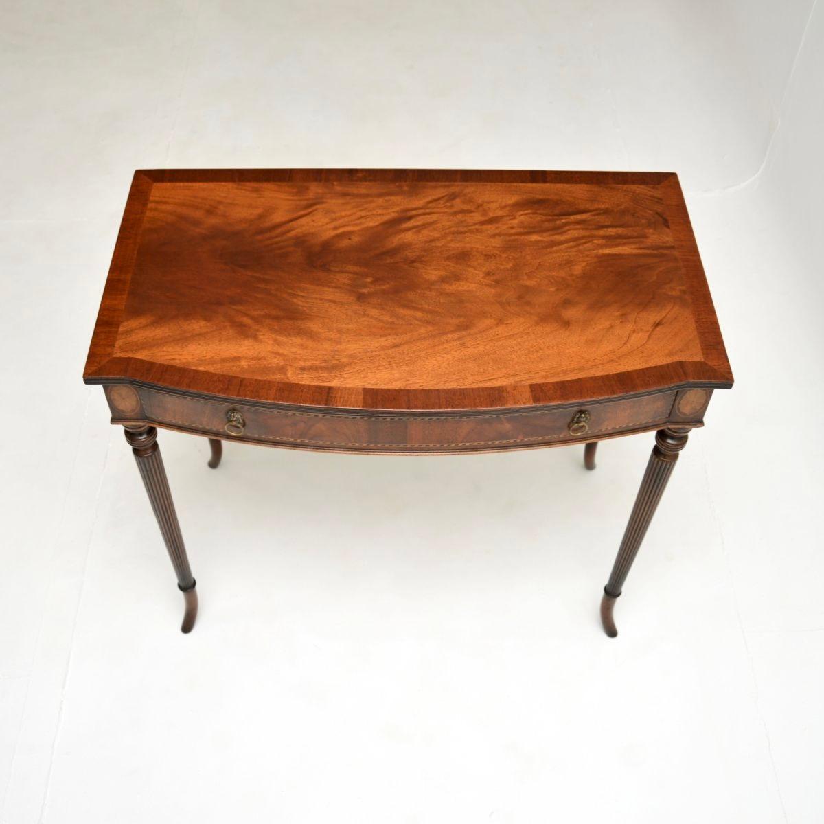 Antique Sheraton Style Writing / Side Table For Sale at 1stDibs