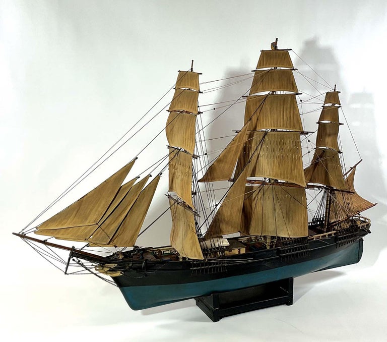 Antique Ship Model "Flying Cloud" For Sale at 1stDibs