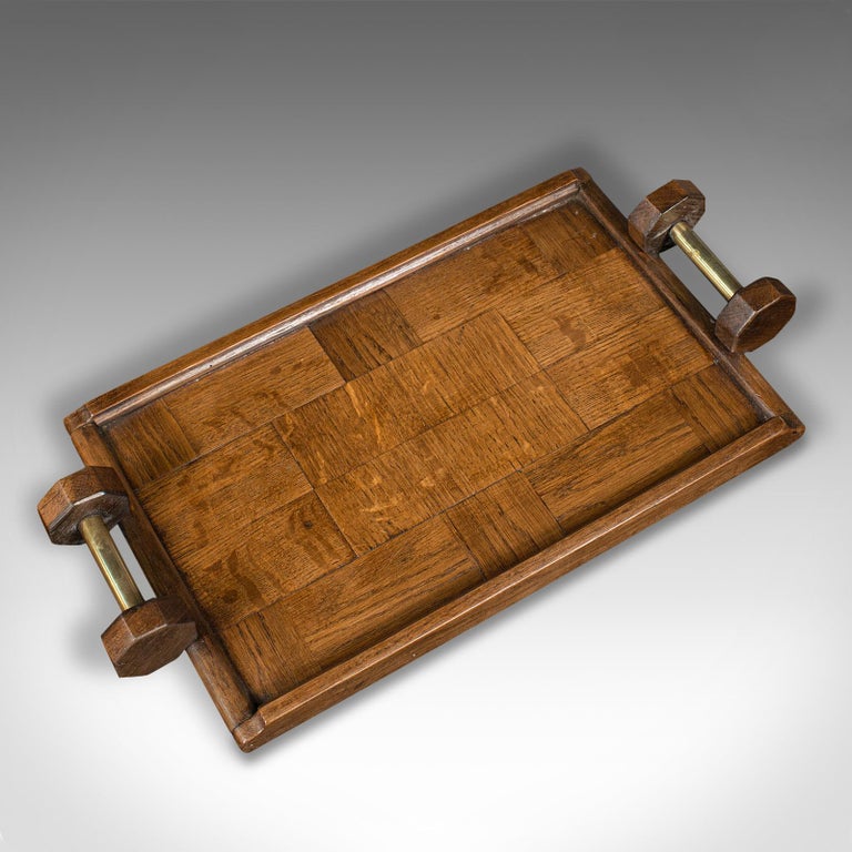Antique Ship's Concierge Tray, English, Oak, Maritime, Butler ...