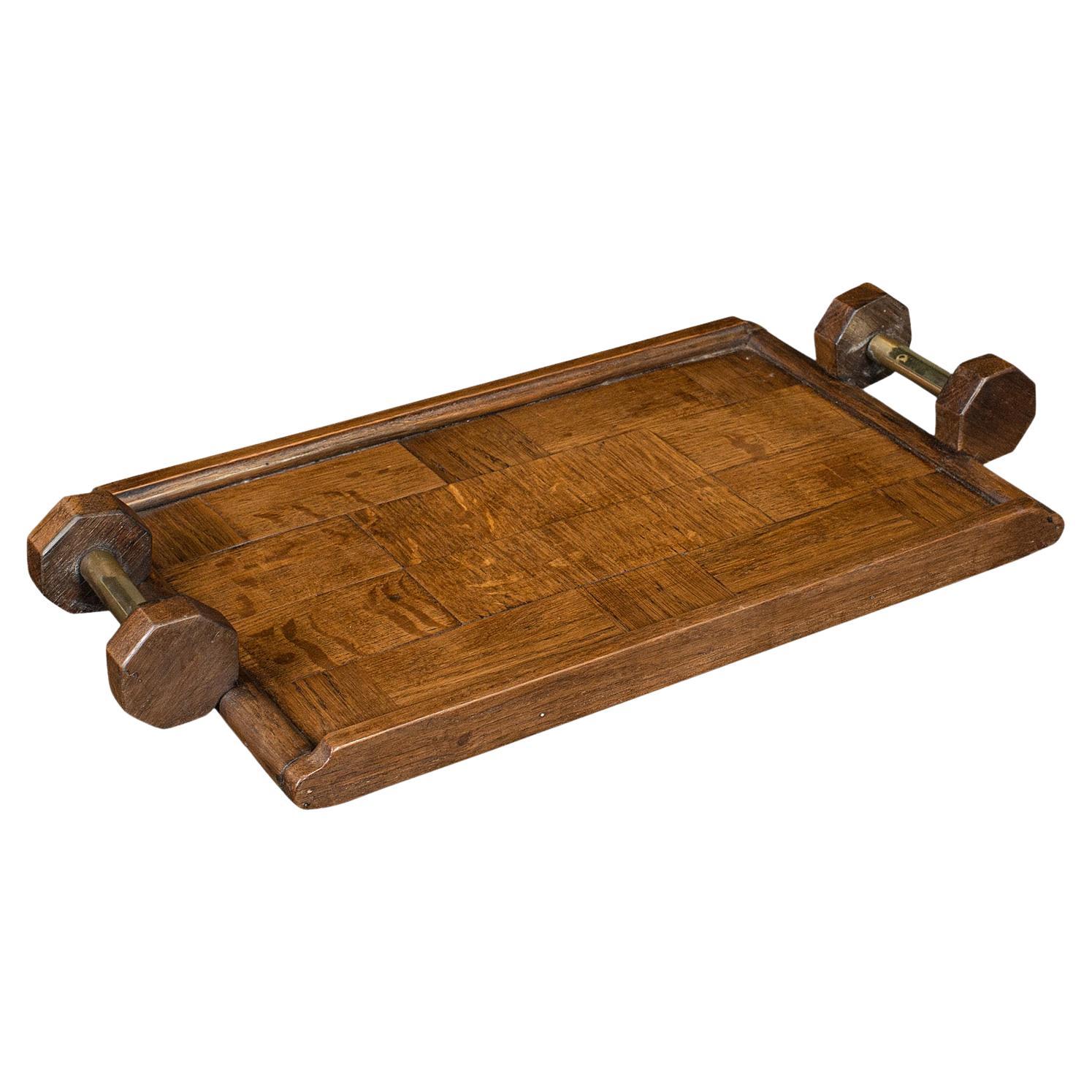 Antique Ship's Concierge Tray, English, Oak, Maritime, Butler ...