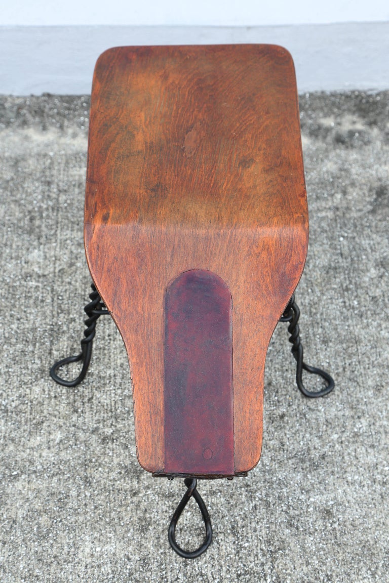 Antique Shoe Shine Stand For Sale at 1stDibs | antique shoe shine stool ...