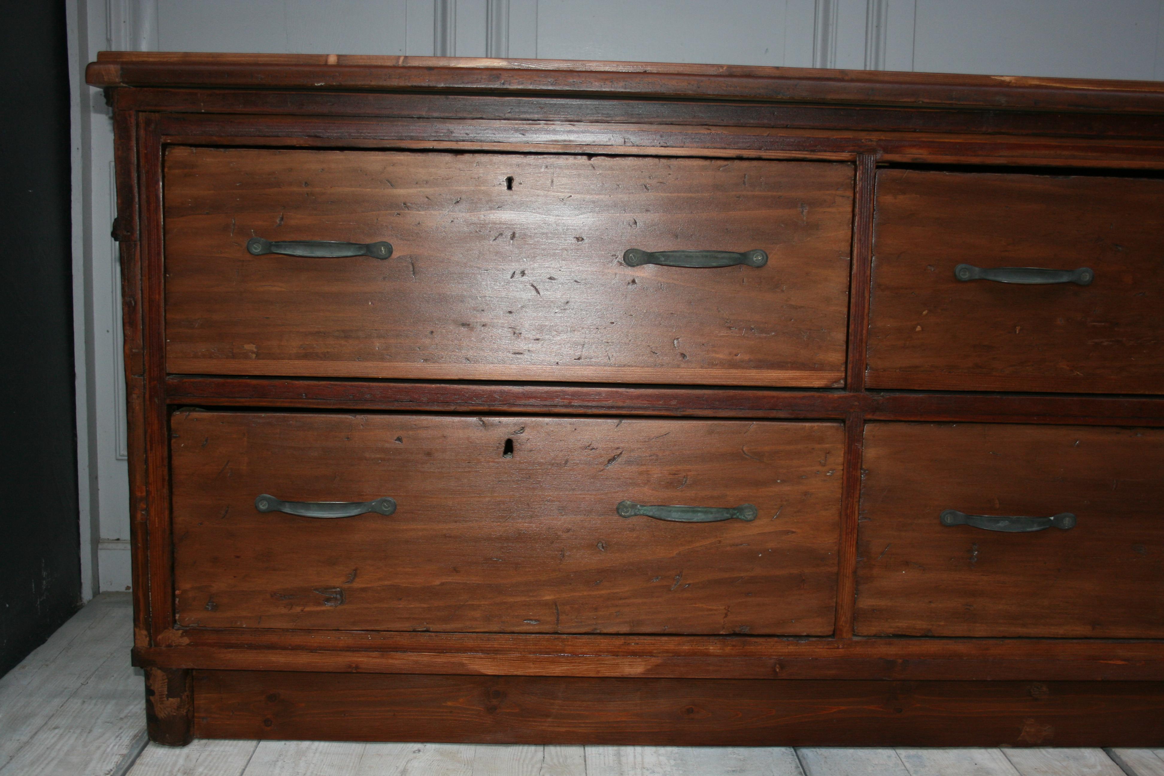 Antique Shop Counter with Drawers, France, circa 1900 at 1stDibs ...