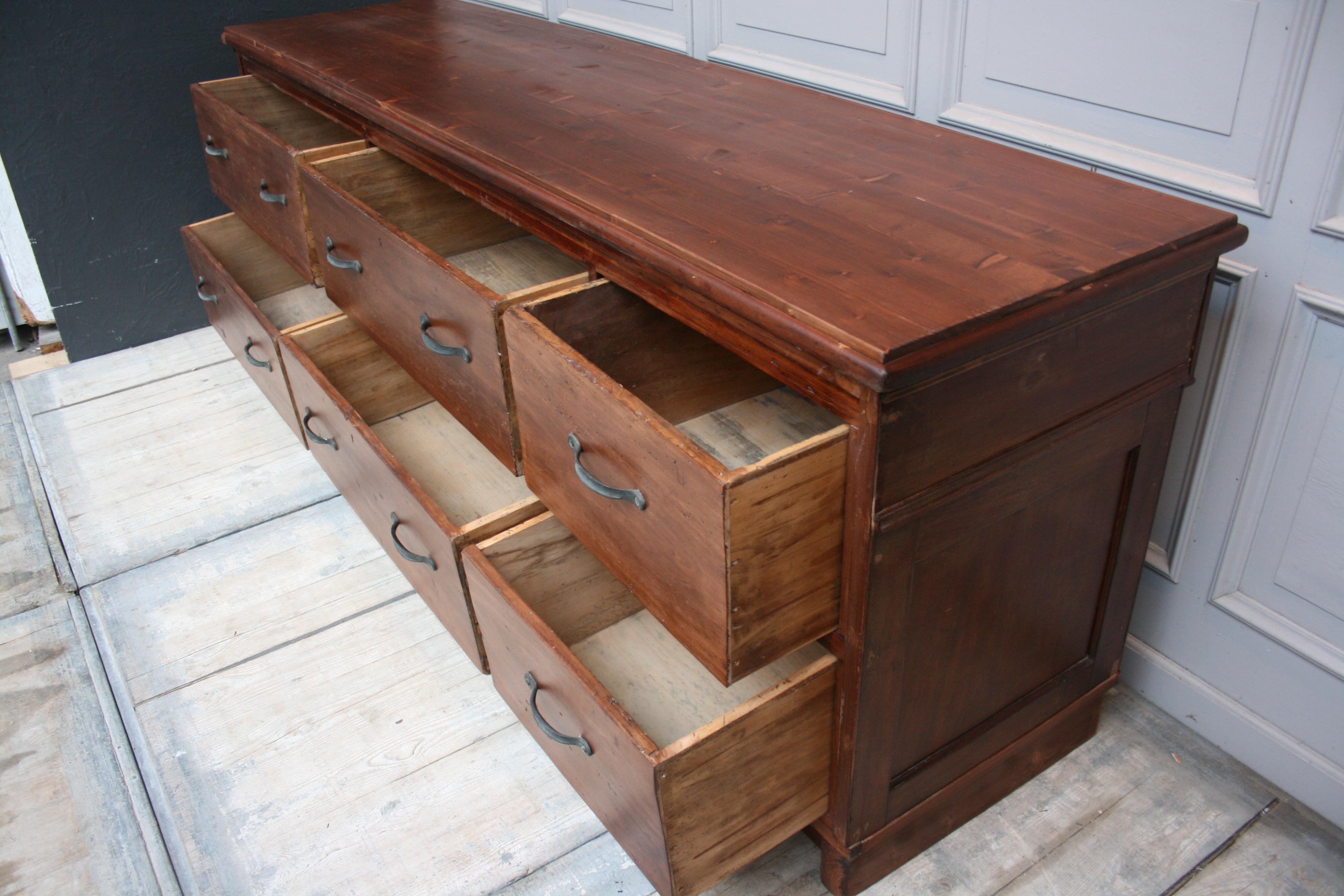 Antique Shop Counter with Drawers, France, circa 1900 at 1stDibs ...