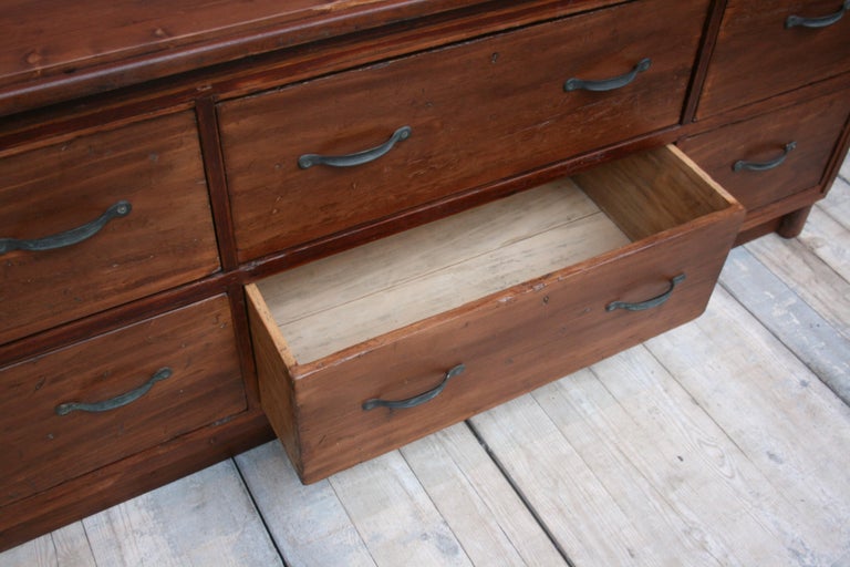 Antique Shop Counter with Drawers, France, circa 1900 at 1stDibs
