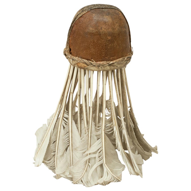 Antique Shuttlecock, Large with Leather Tip at 1stDibs