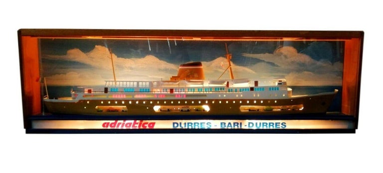 Antique Sign "Appia" Model for Società Adriatica di Navigazione, Venice ...