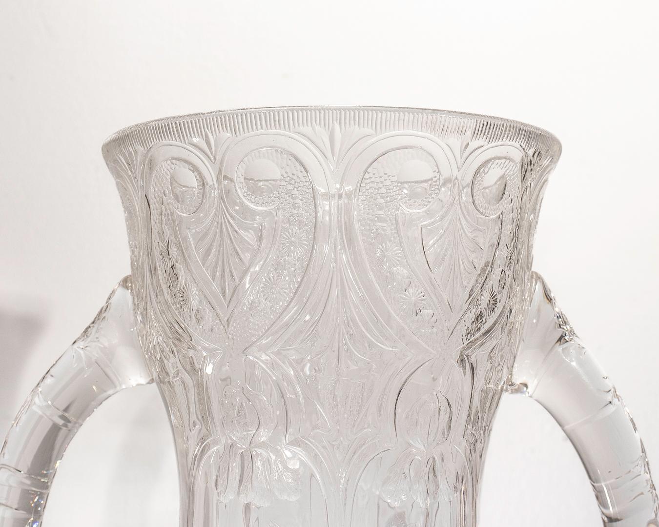 Antique Signed William Kny Webb and Corbett Art Nouveau Cut and ...