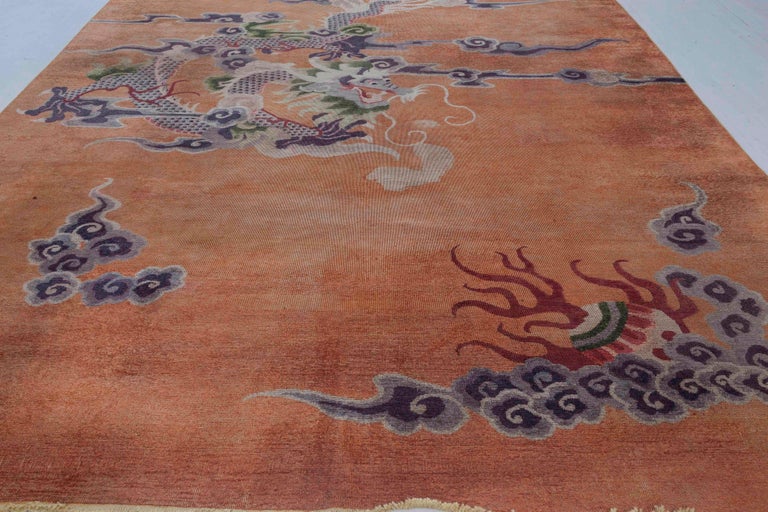 Authentic Chinese Handmade Silk Rug at 1stDibs