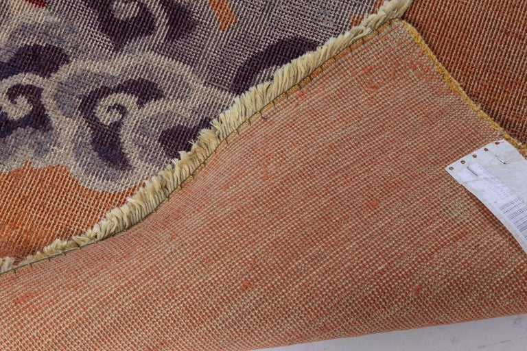 Authentic Chinese Handmade Silk Rug at 1stDibs