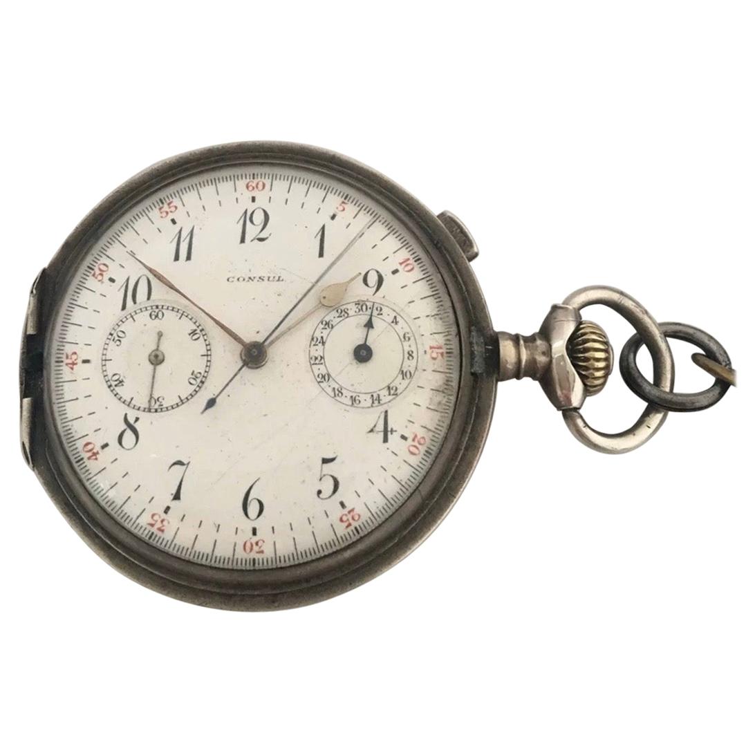 Antique Silver Trench Watch at 1stdibs