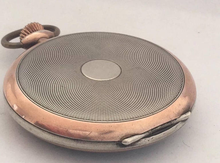 Antique Silver K. E. A. Geneve Pocket Watch For Sale at 1stDibs ...