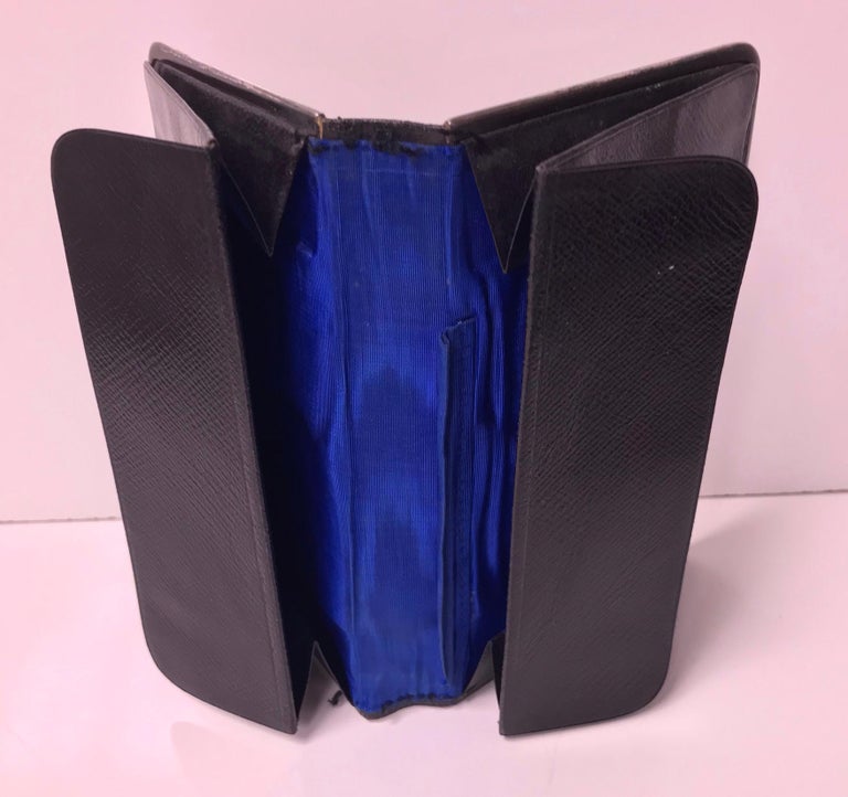 Antique Silver Leather Notepad Wallet, London 1878, Henry Dee at 1stDibs